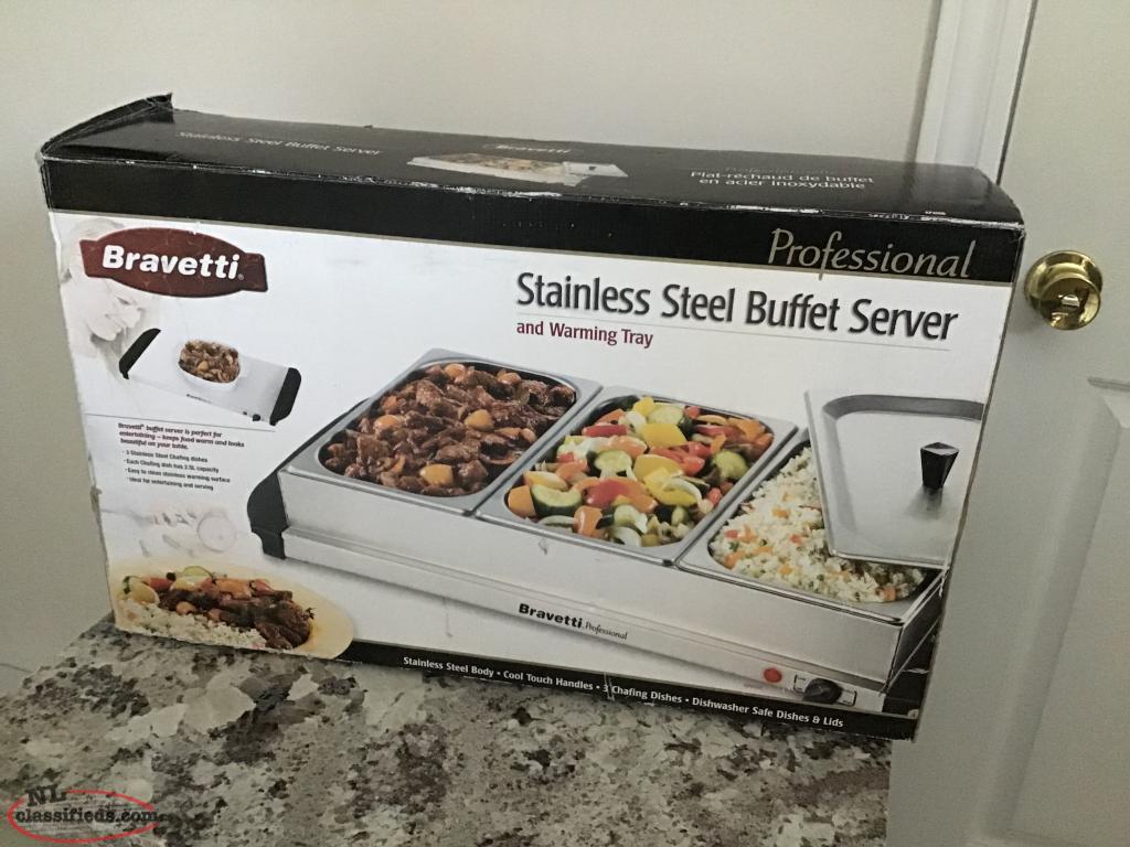 Bravetti buffet server ...New in box... - Mount Pearl, Newfoundland Labrador | NL Classifieds