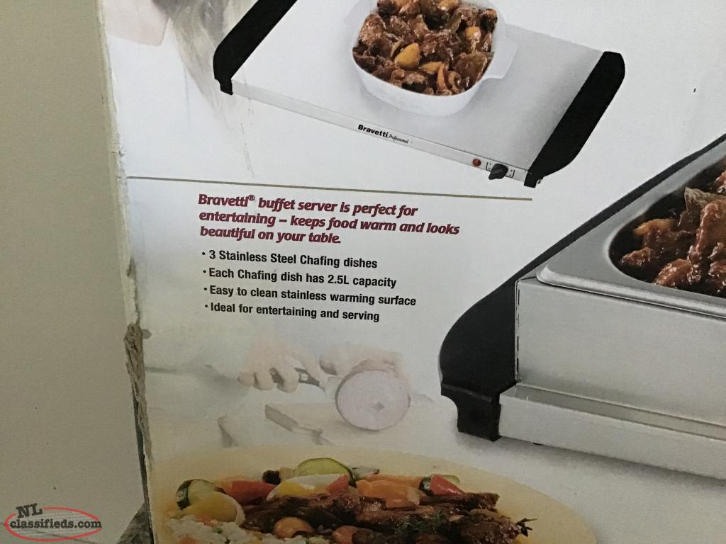 Bravetti buffet server ...New in box... - Mount Pearl, Newfoundland Labrador | NL Classifieds