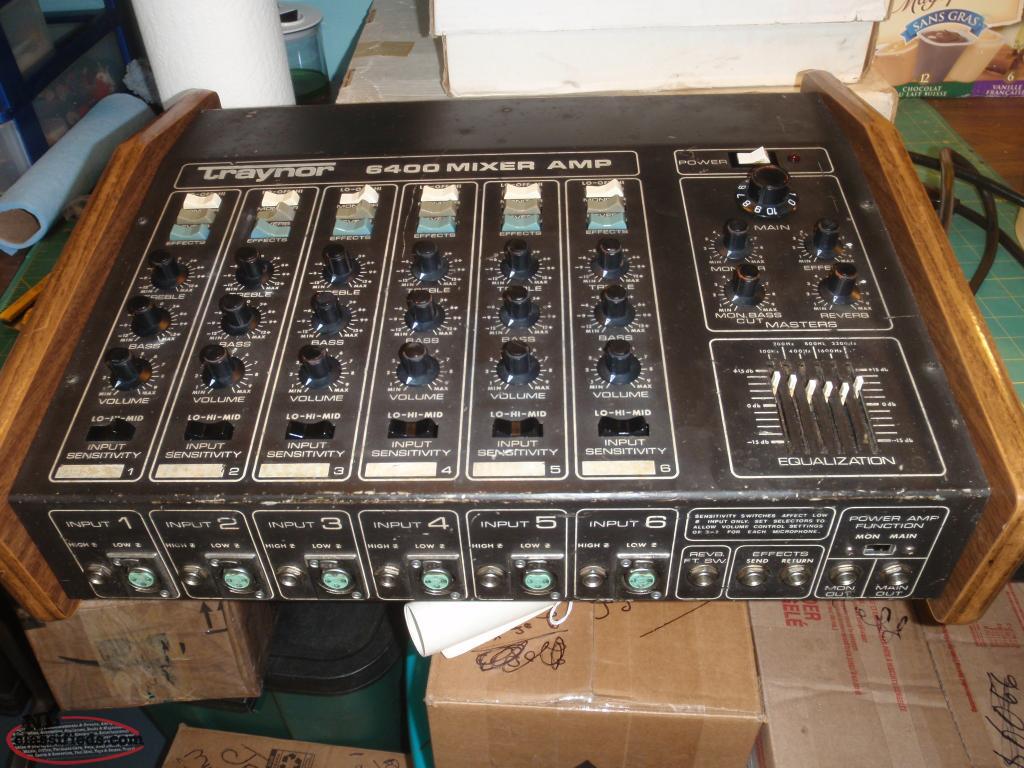 1970's traynor 6400 mixer powered amp - Grand Falls Windsor ...