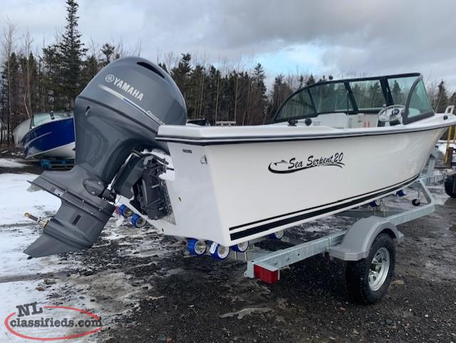 20' Sea Seapent B/R + Motor + Trailer - Gander, Newfoundland Labrador ...
