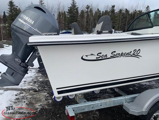 20' Sea Seapent B/R + Motor + Trailer - Gander, Newfoundland Labrador ...