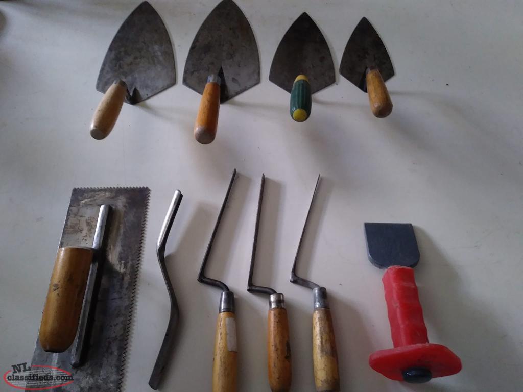 MASONRY TOOLS - Arnold's Cove, Newfoundland Labrador | NL Classifieds
