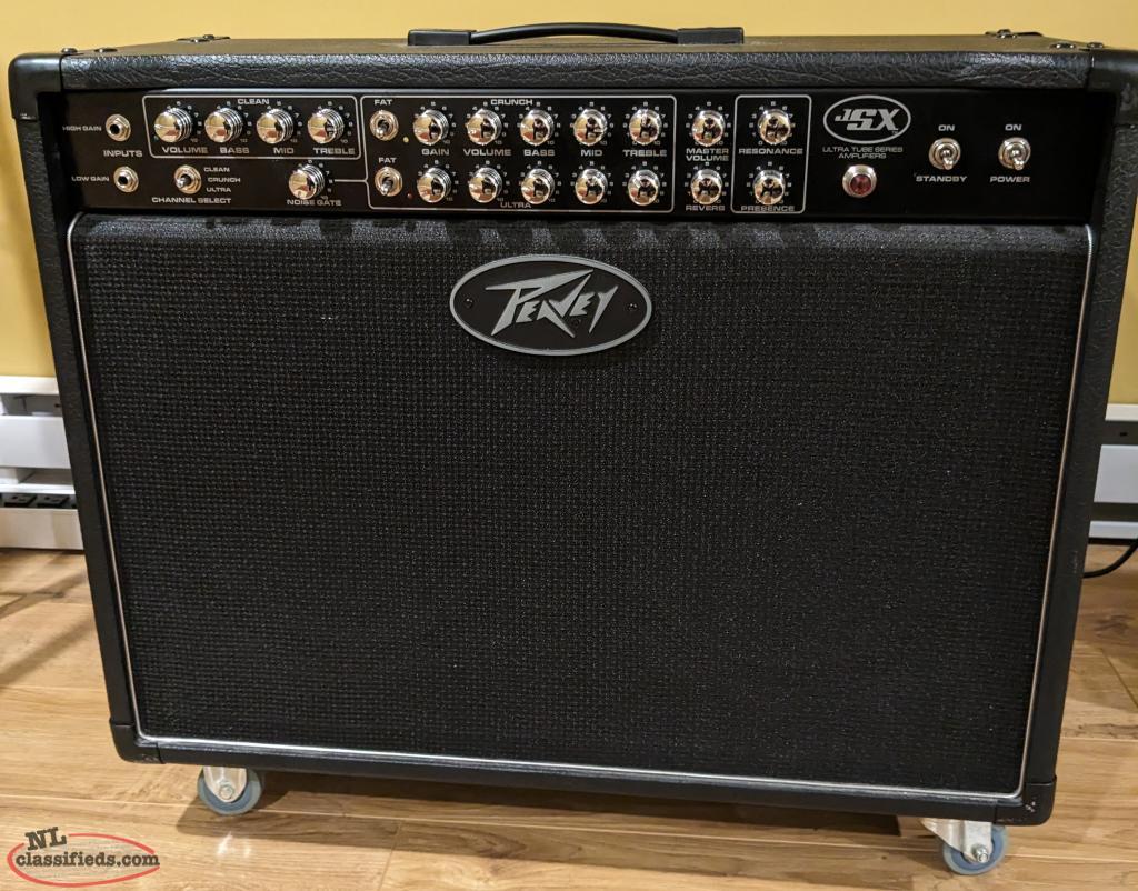 Peavey JSX Joe Satriani Sig 120W 2x12 Combo Guitar Amp - Gander ...