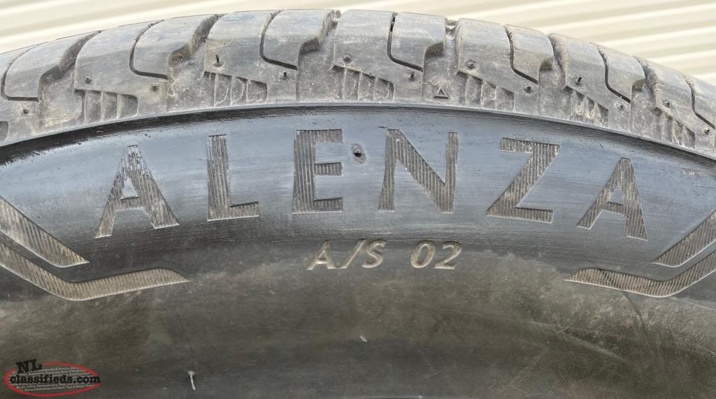 3 Bridgestone Alenza (A/S 02) 275 50 R22 Tires - Pouch Cove ...