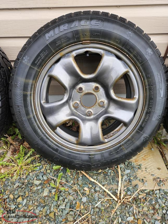 215/60R16 Mirage Winter Tires/wheels - Paradise, Newfoundland Labrador ...