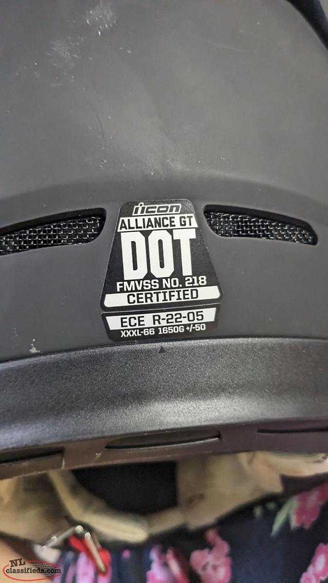 Iconic motorcycle helmets - Torbay, Newfoundland Labrador | NL Classifieds