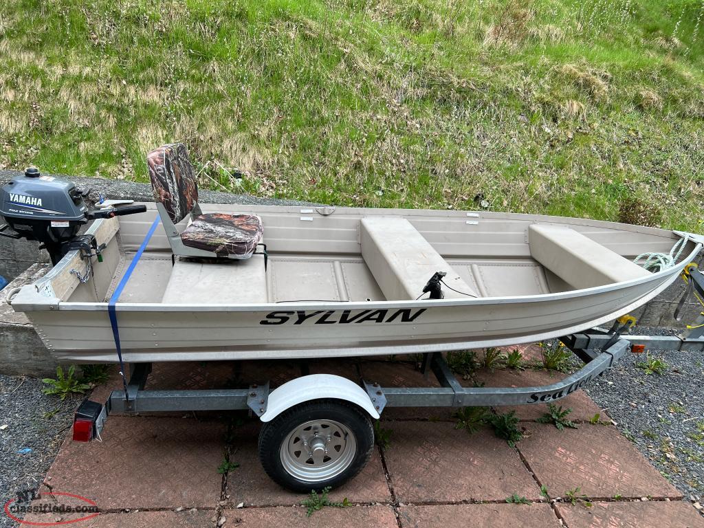 12 ft aluminum boat, motor and trailer - Harbour Grace, Newfoundland ...