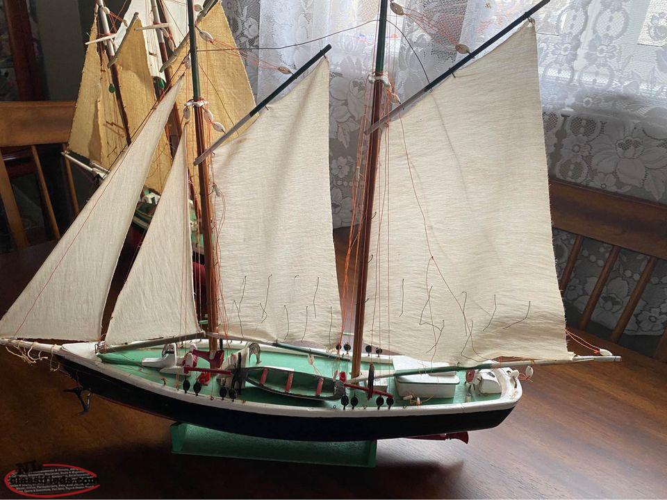 Two Newfoundland Model Schooners / Boats - $140 Each - Mount Pearl ...