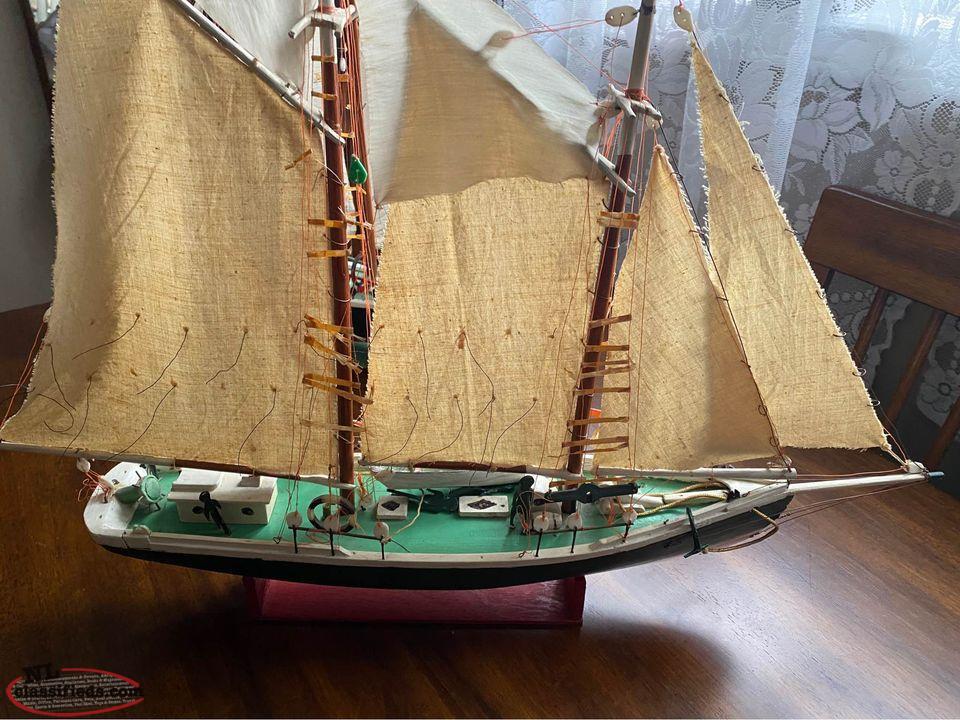 Two Newfoundland Model Schooners / Boats - $140 Each - Mount Pearl ...