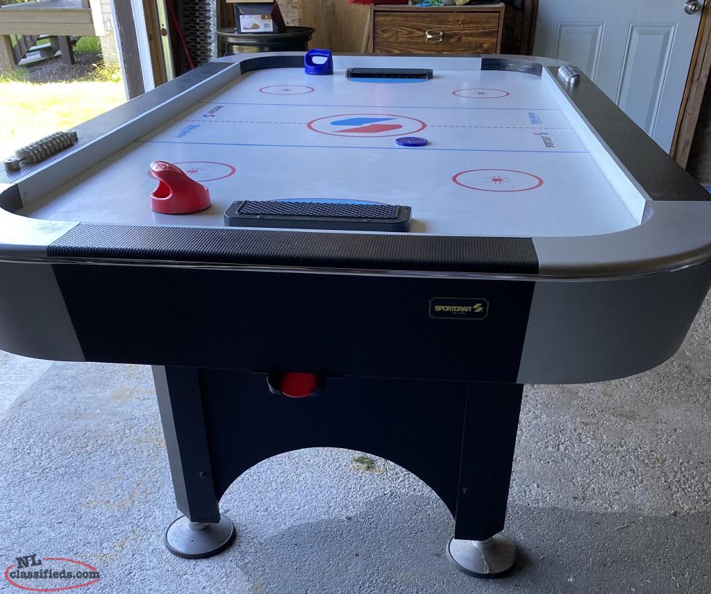 Full Size Sportcraft Air Hockey Table - Torbay, Newfoundland Labrador ...