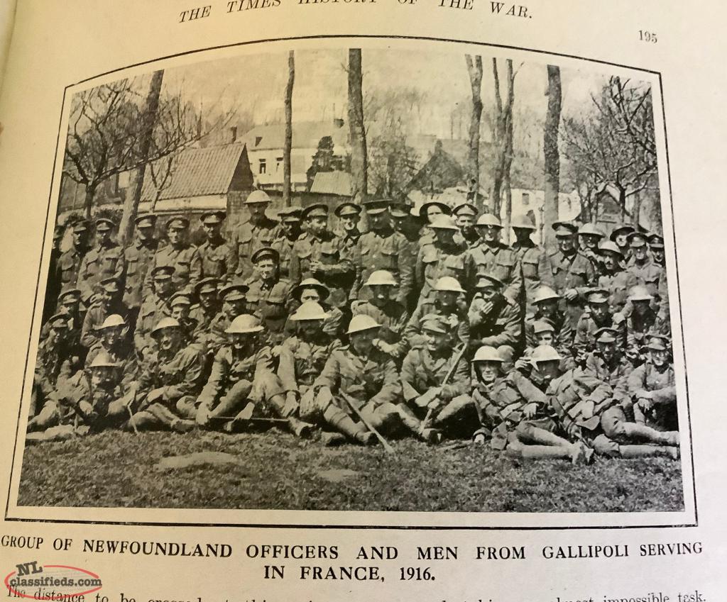 WWI Newfoundland and the War, The Times, 1917 - St. Johns, Newfoundland ...