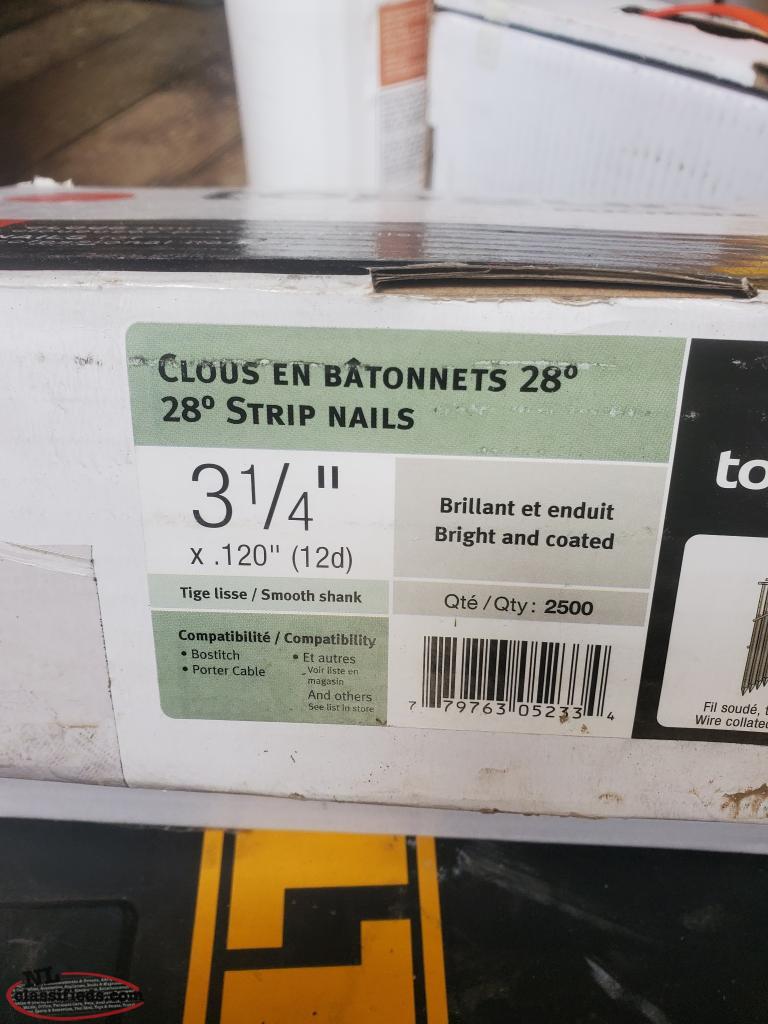 28 degree framing nails - Gander, Newfoundland Labrador | NL Classifieds