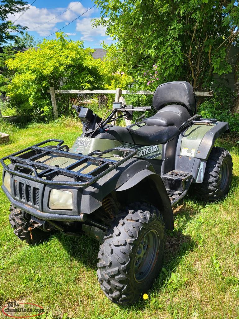 2003 Arctic Cat 4X4 500 two seater - South River, Newfoundland Labrador ...