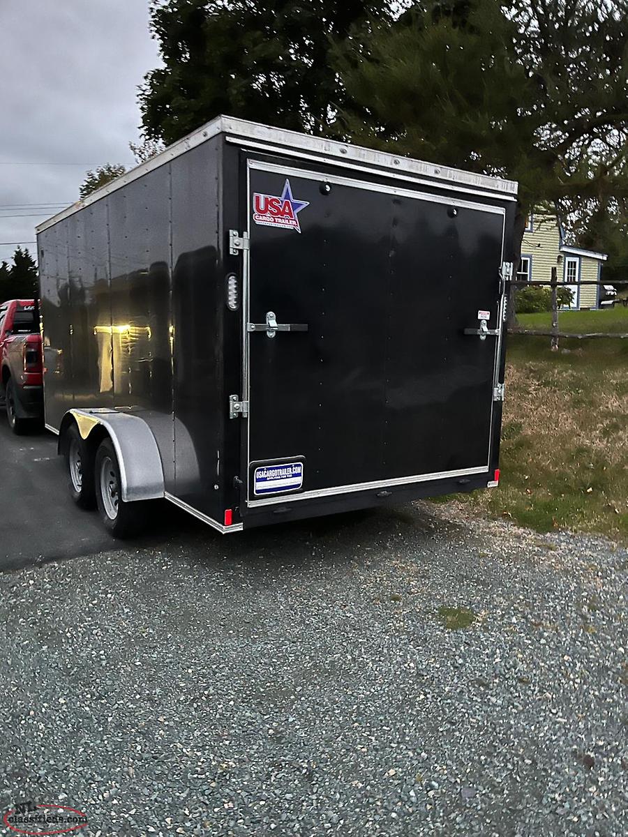 Enclosed Trailer 7x14 Black - Witless Bay, Newfoundland Labrador | NL ...