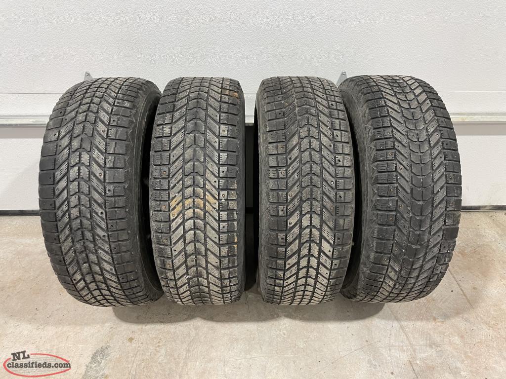 FOR SALE: JEEP Wrangler JK 17” Snow Tires & Wheels - Bay Bulls ...