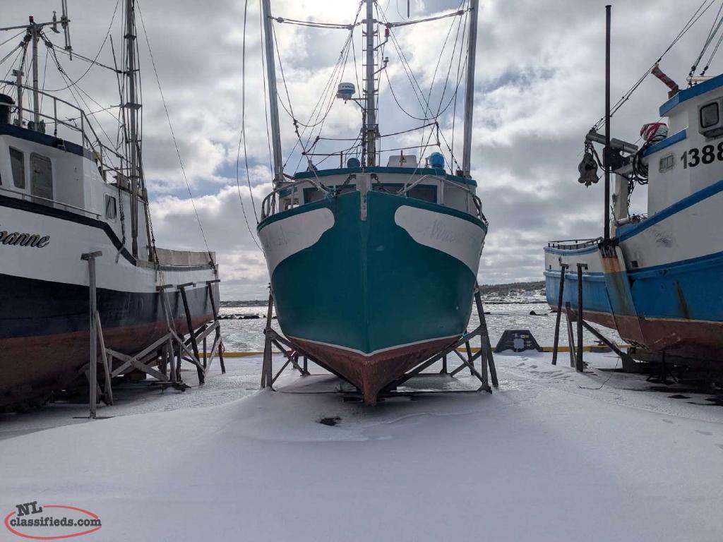34ft Longliner - Deadmans Bay, Newfoundland Labrador | NL Classifieds
