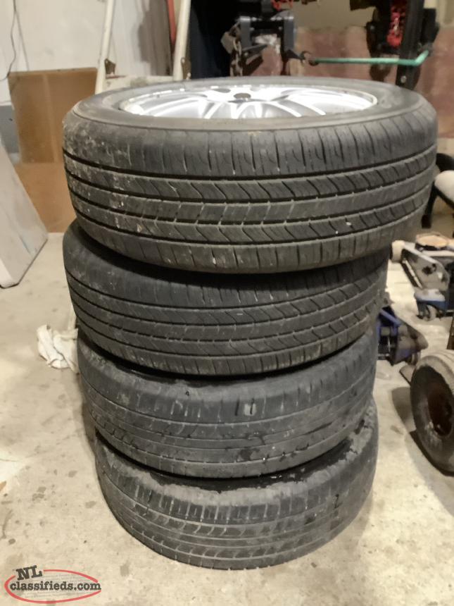 15 Inch Tires And Rims - Cbs, Newfoundland Labrador | NL Classifieds