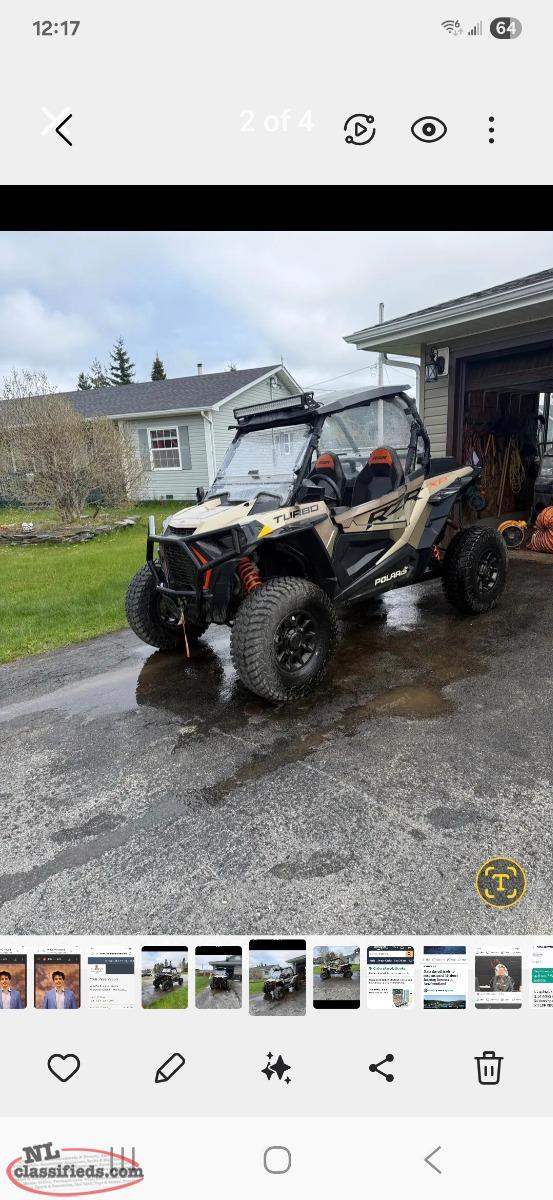 2021 RZR Turbo xp - St.albans, Newfoundland Labrador | NL Classifieds