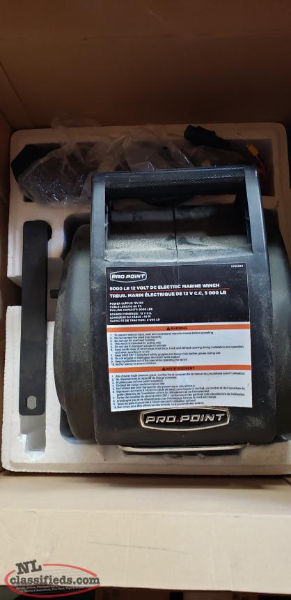 5000 LB 12v Electric Winch - Arnold's Cove, Newfoundland Labrador | NL ...