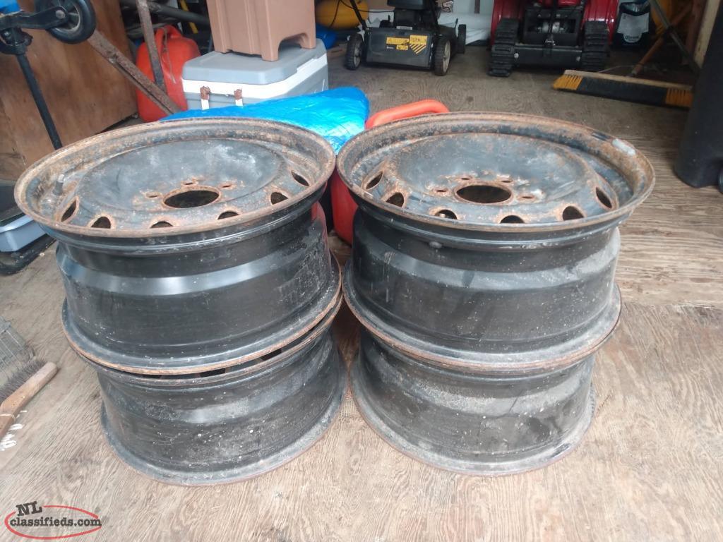 18 inch ford steel rims - Corner Brook, Newfoundland Labrador | NL ...