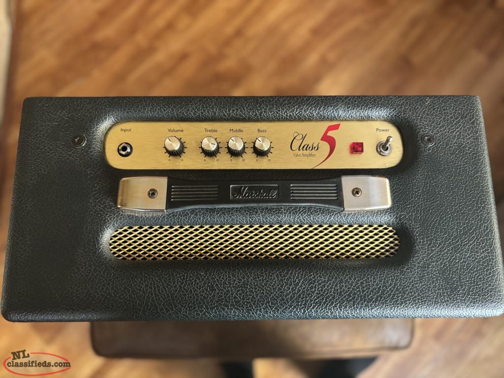 Marshall Class 5 C5-01 Tube Amp - Corner Brook, Newfoundland Labrador ...