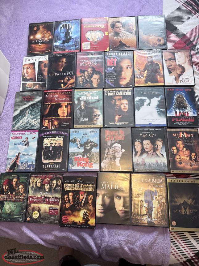 Various DVD Movies - St Johns, Newfoundland Labrador | NL Classifieds