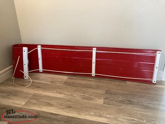 For Sale: Vintage Red Toboggan - Paradise, Newfoundland Labrador | NL ...