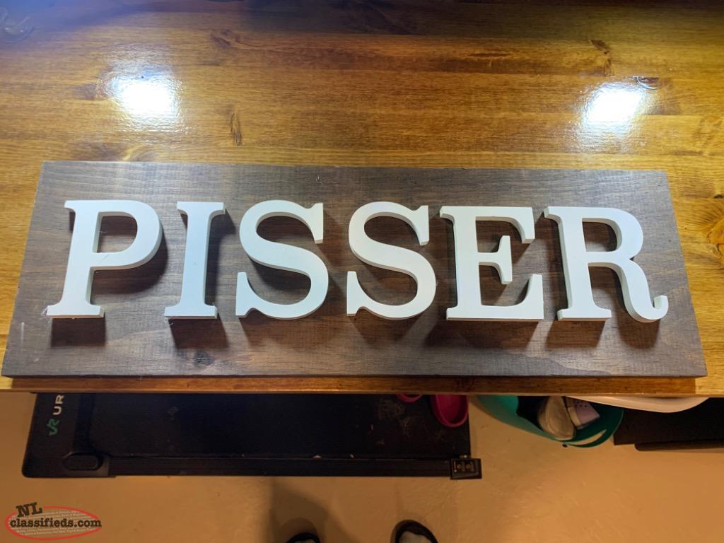 Man cave sign - St.johns, Newfoundland Labrador | NL Classifieds