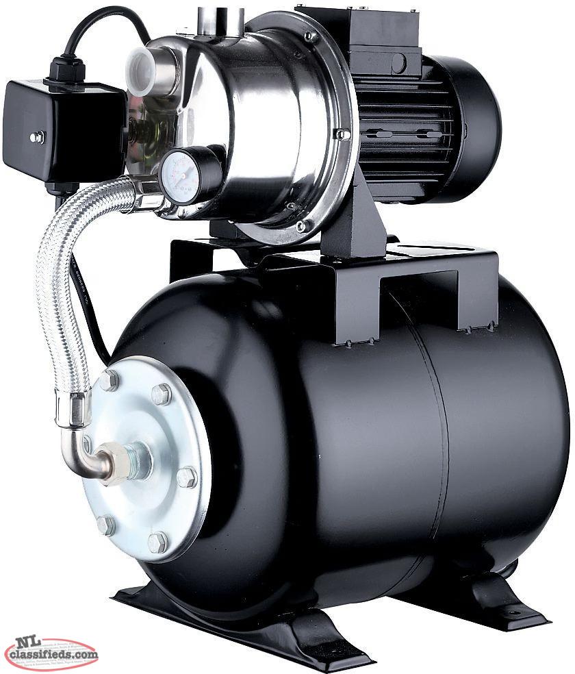 Mastercraft 3/4 HP Stainless Steel Shallow Well Jet Pump with 6-Gallon ...
