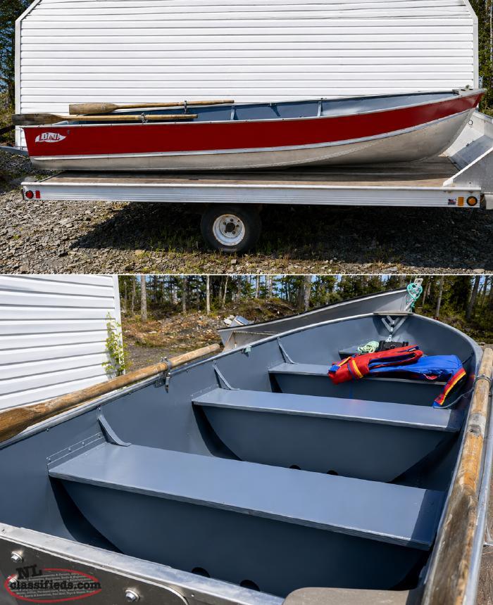 14Foot Lund Aluminum Boat With 6hp Evinrude - Gander, Newfoundland ...