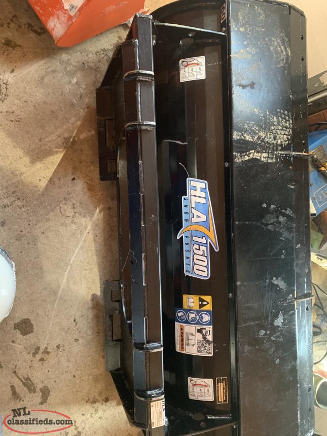 For Sale 60inch Quick Connect HLA 1500 Snow Pusher - Central ...