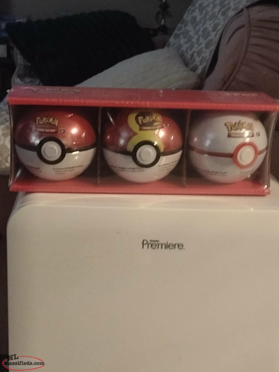 Pokémon 3 Pack Poké Ball Set - St. John's, Newfoundland Labrador | NL ...